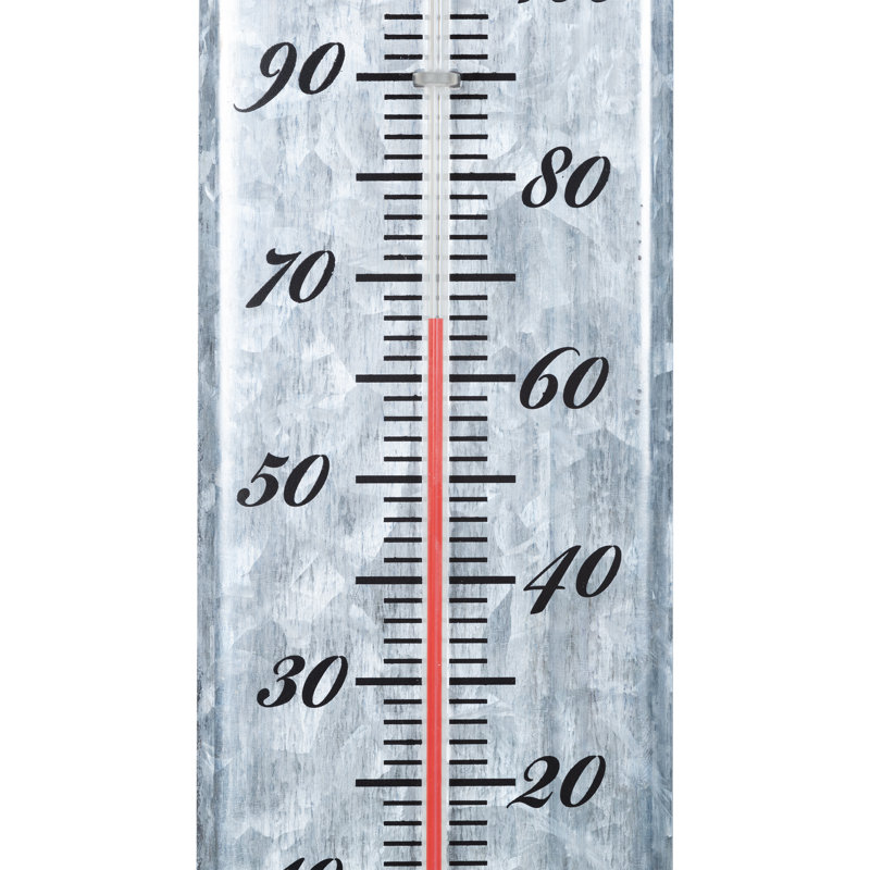 La Crosse Technology 19.50" Metal Outdoor Thermometer & Reviews | Wayfair