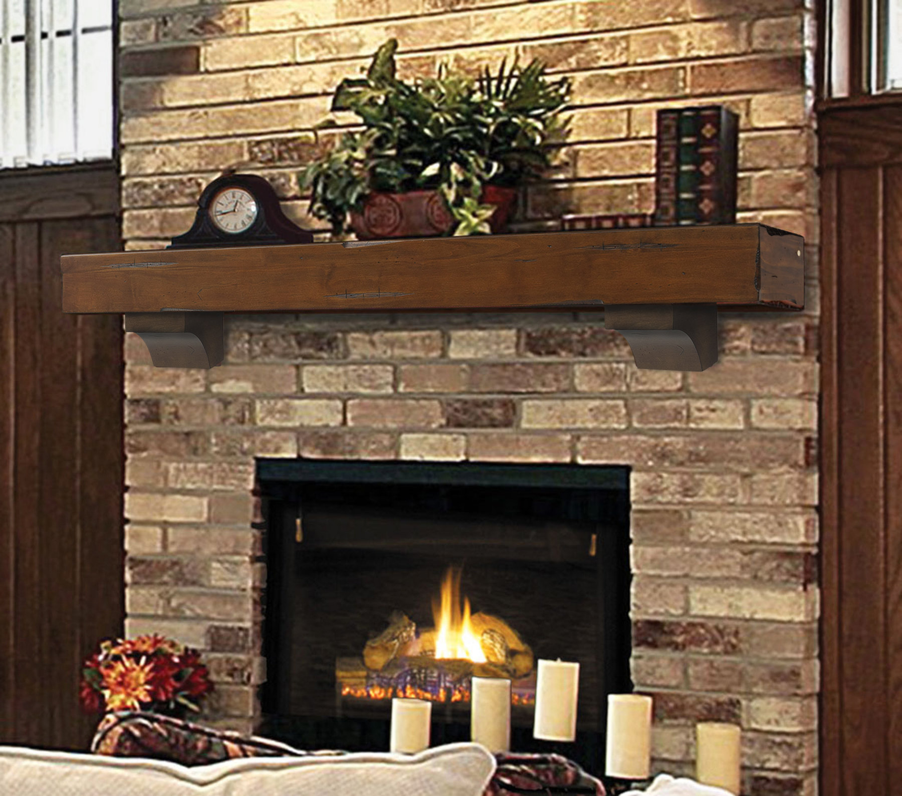 Pearl Mantels The Shenandoah Fireplace Mantel Shelf & Reviews | Wayfair