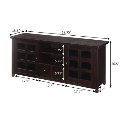 Red Barrel Studio® Riley 58.75'' Media Console & Reviews | Wayfair