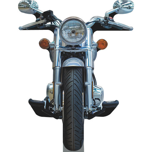 Wet Paint Printing SS11124 Motorcycle Bike Biker Stand In Cardboard ...