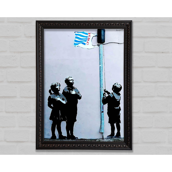 Rosalind Wheeler Homage To The Tesco Flag 2 - Single Picture Frame ...