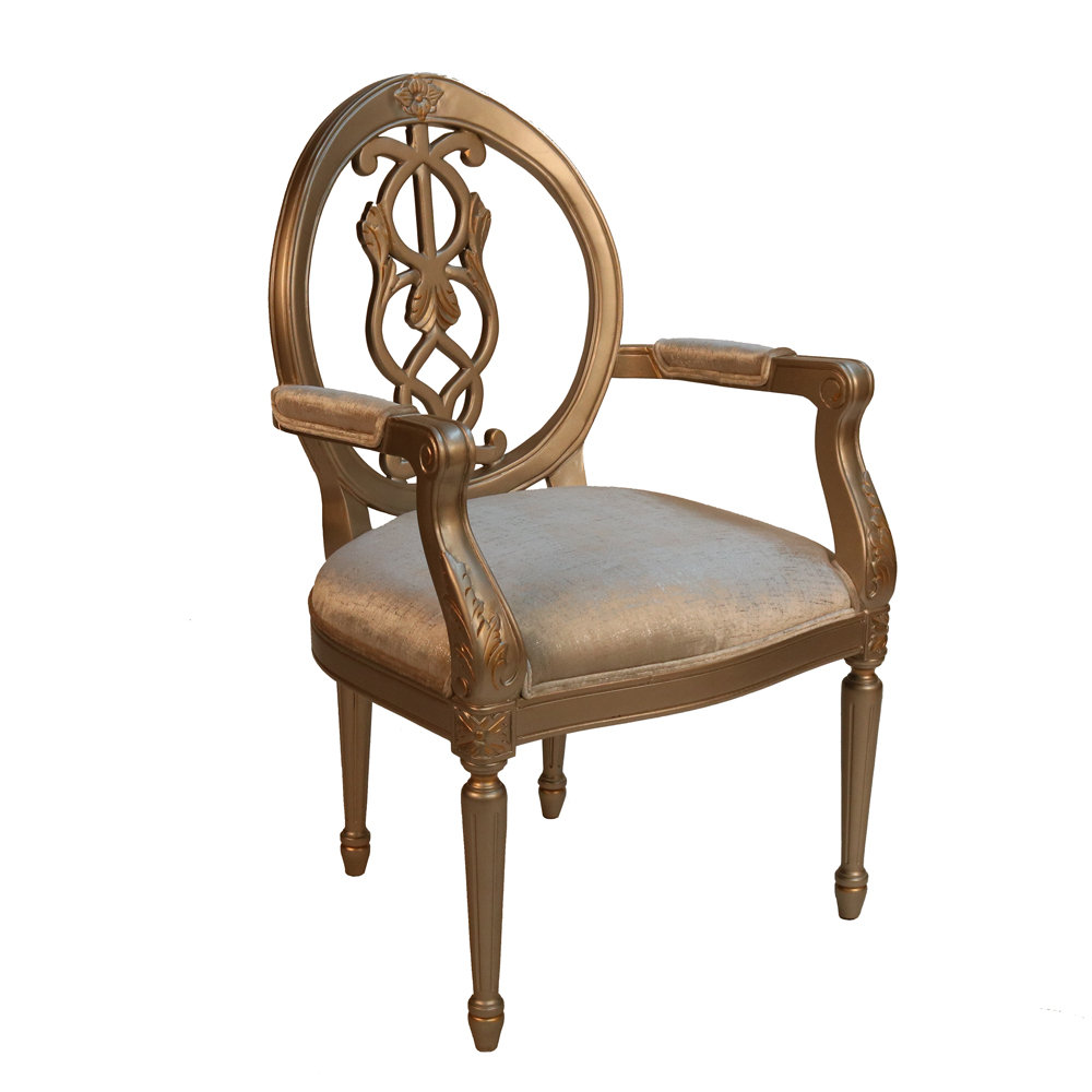 House of Hampton® Madrid Italian Design Arm Chair | Wayfair