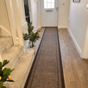 Marlow Home Co. Runner Whitefield No Pattern Machine Woven Brown Area ...