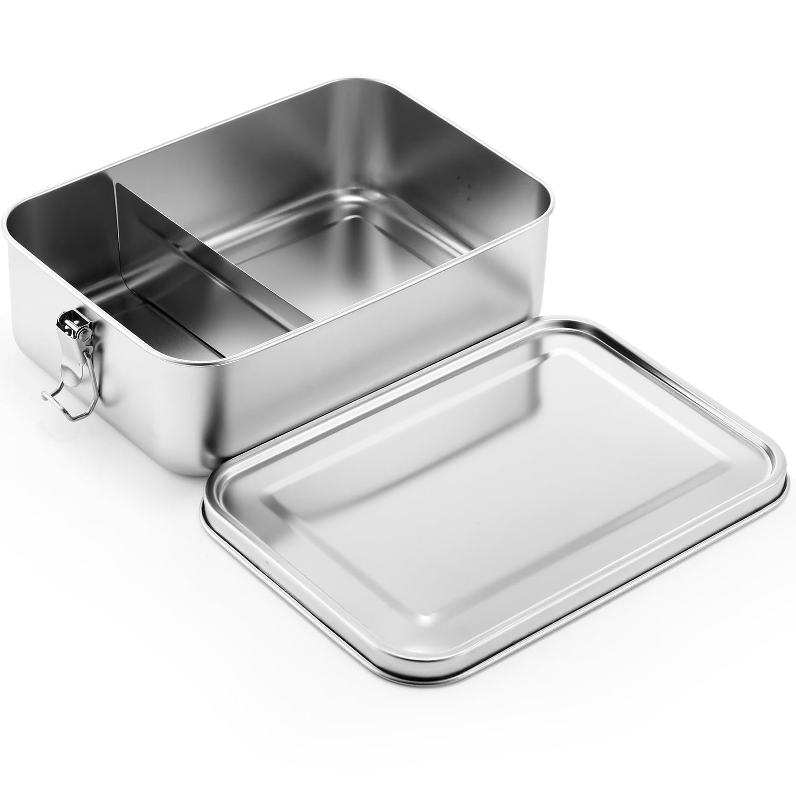 17 Stories 1 Pcs Stainless Steel Bento Box Metal Lunch Box | Wayfair
