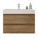 Latitude Run® Carneshia 35.4'' Single Bathroom Vanity with Acrylic Top ...