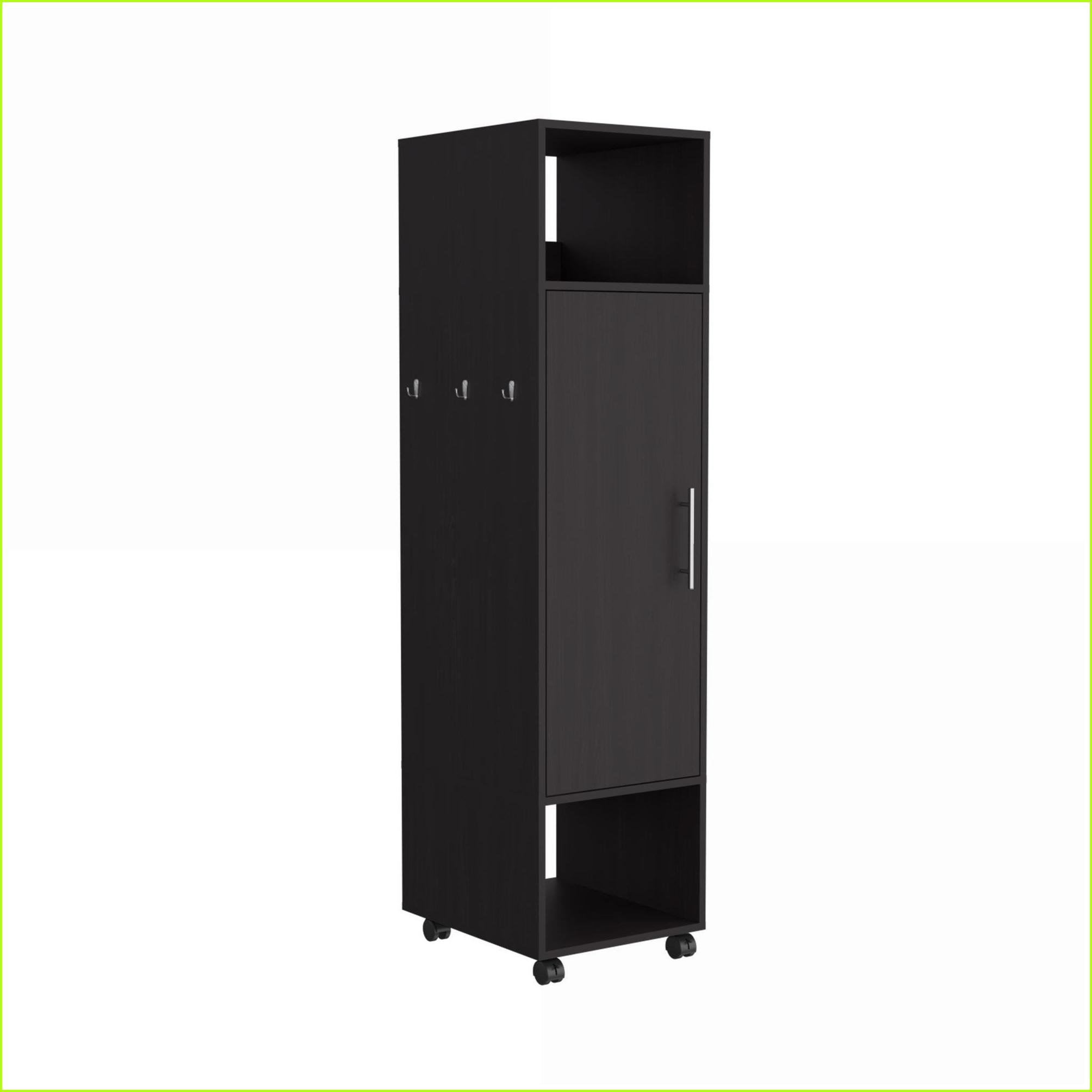 Latitude Run® Chests & Wardrobes 63'' Tall 1-Door Armoire with Mirror ...
