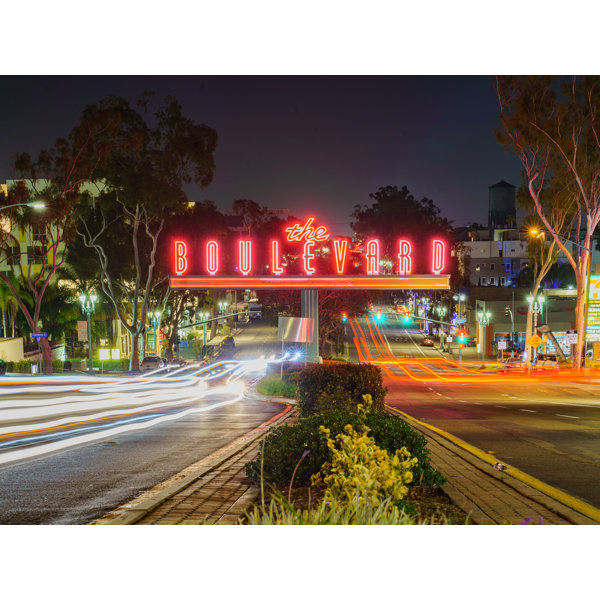 Made & Curated The Boulevard Sign In San Diego, California by Brian Mc ...