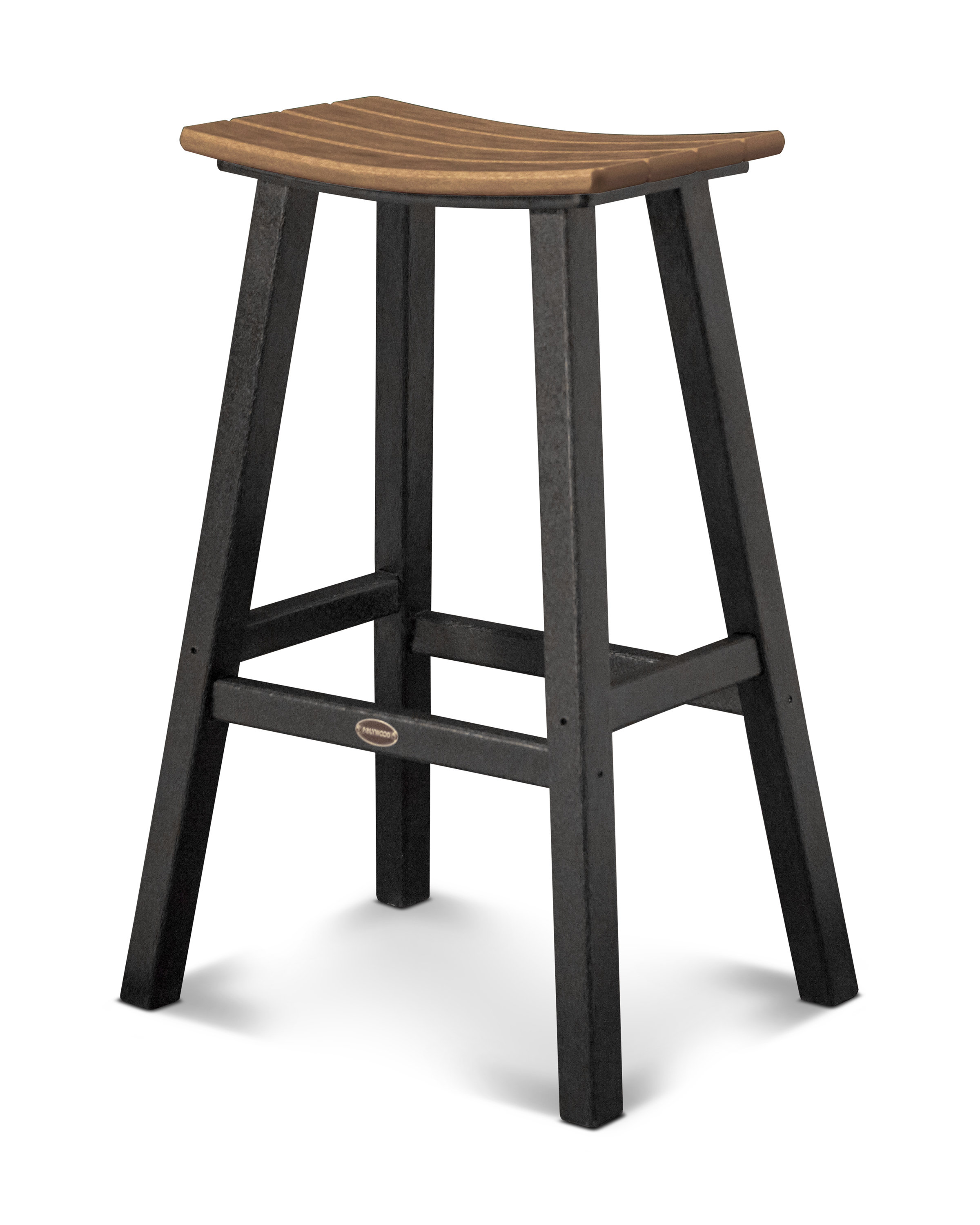 POLYWOOD® POLYWOOD Contempo 30" Saddle Bar Stool & Reviews | Joss & Main