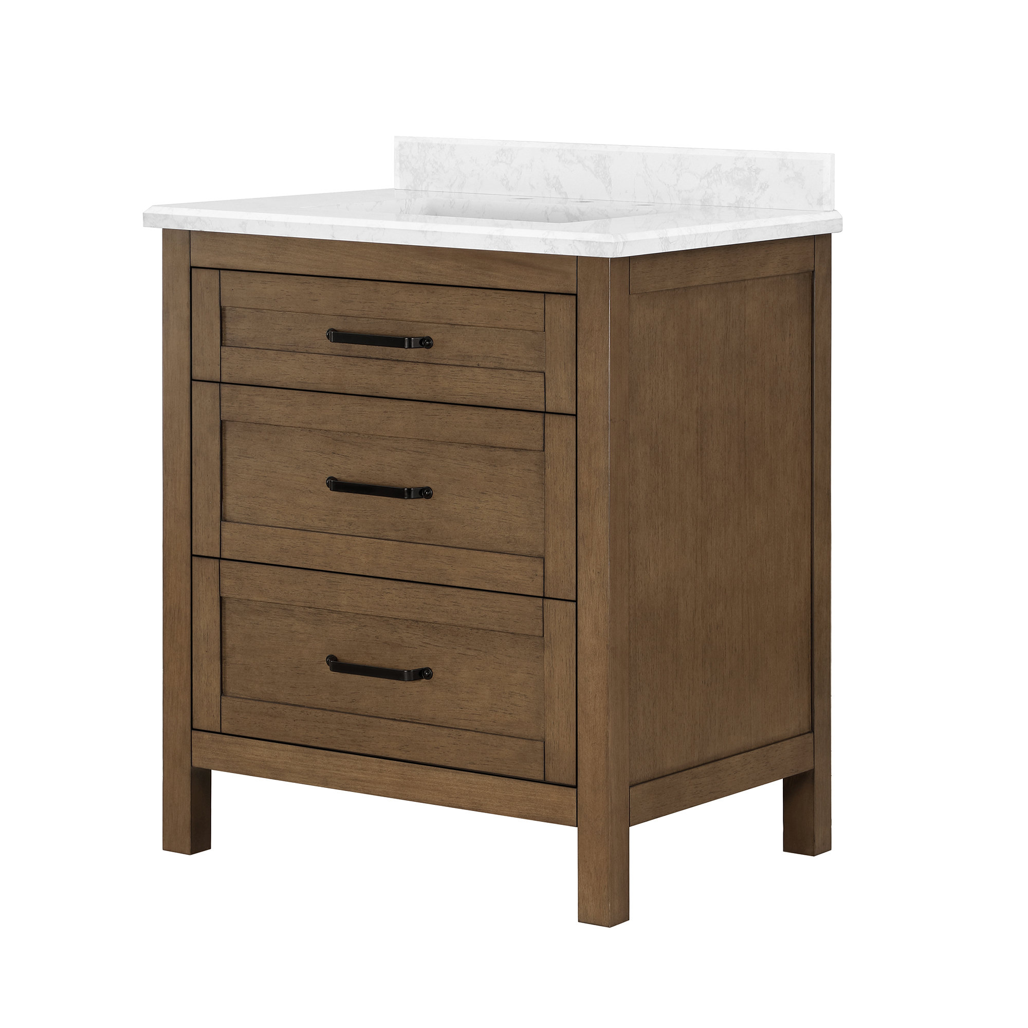 Winston Porter Rosemellia 30 Single Bathroom Vanity With Cultured