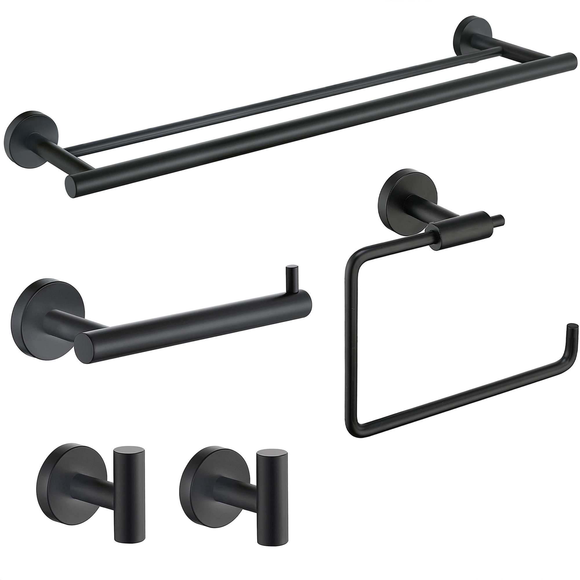 maiguoone 5 - Piece Bathroom Hardware Set & Reviews | Wayfair