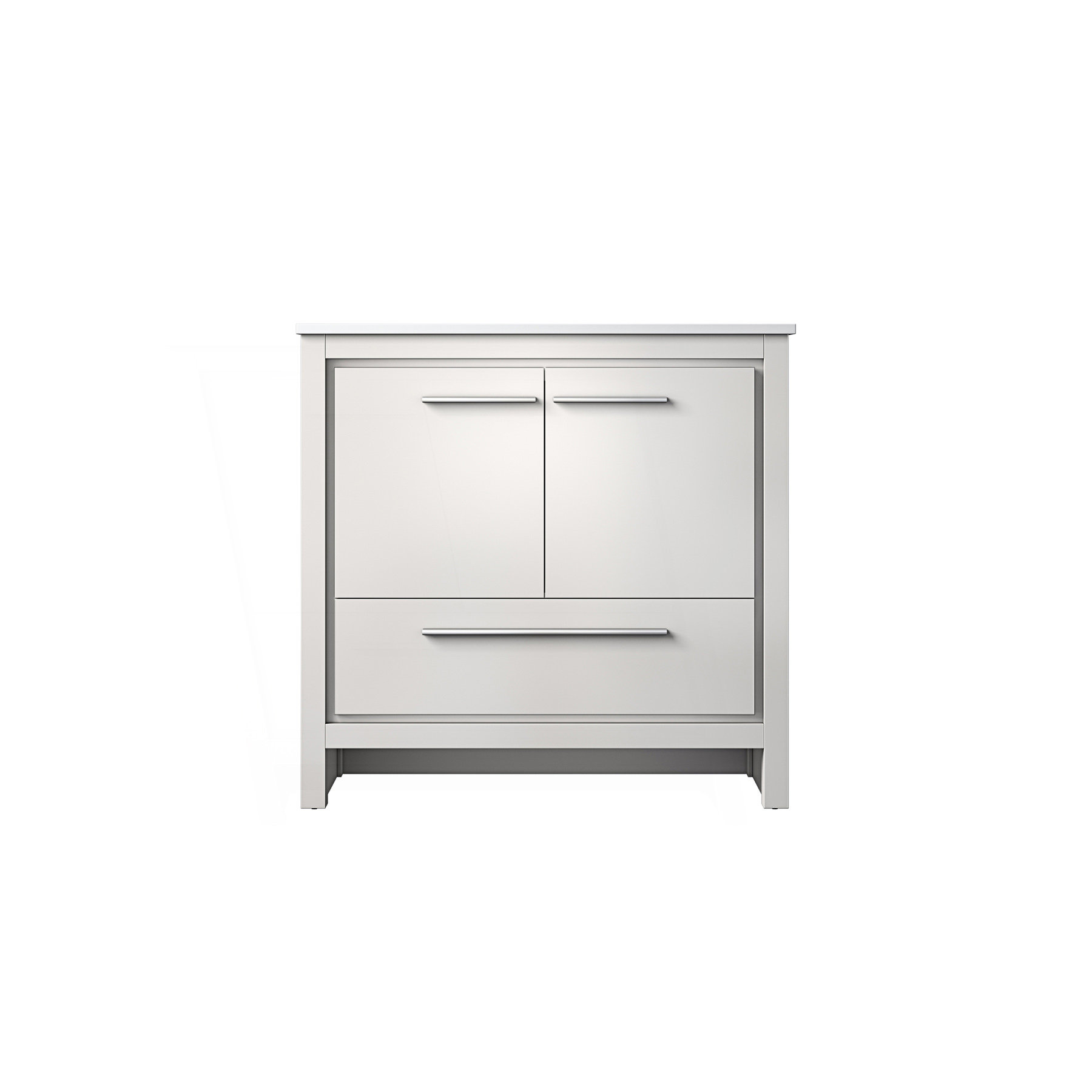 Latitude Run® 36 In. W X 20 In. D Bath Vanity With Quartz Top | Wayfair