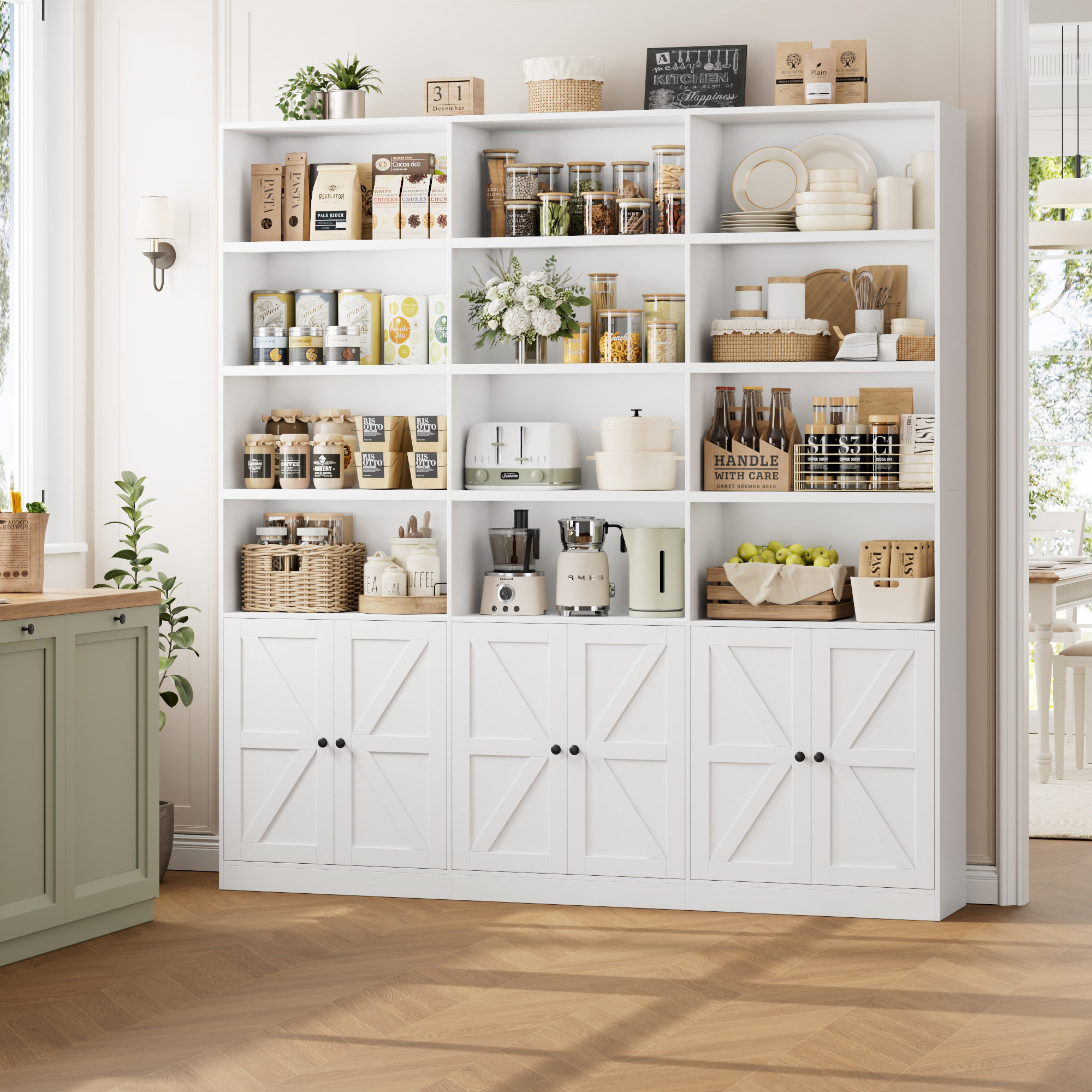 Wade Logan® Atanaska 47.2''W 2 Drawer Sideboard Buffet with Cabinets ...