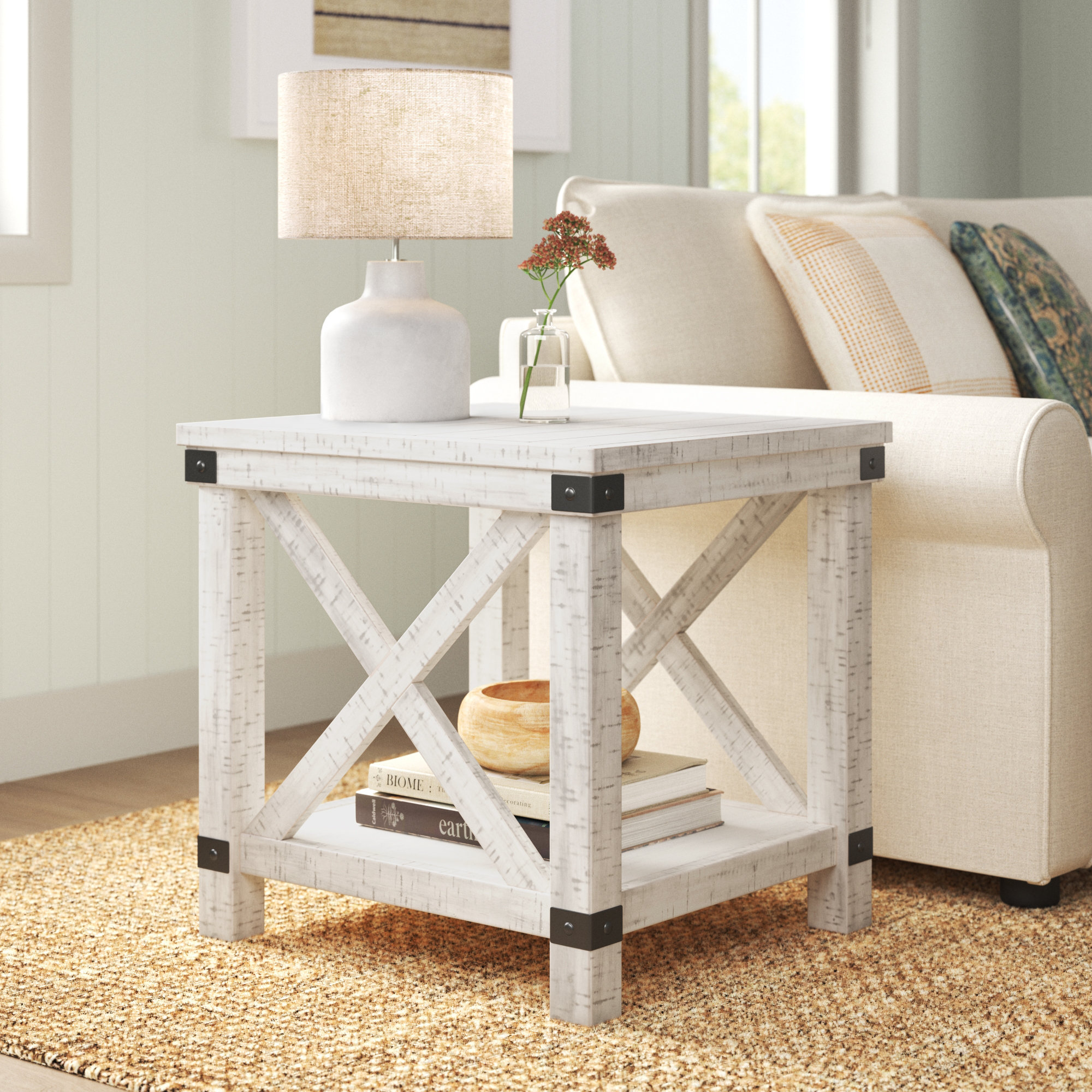 Beachcrest Home Auberon End Table with Storage & Reviews - Wayfair Canada