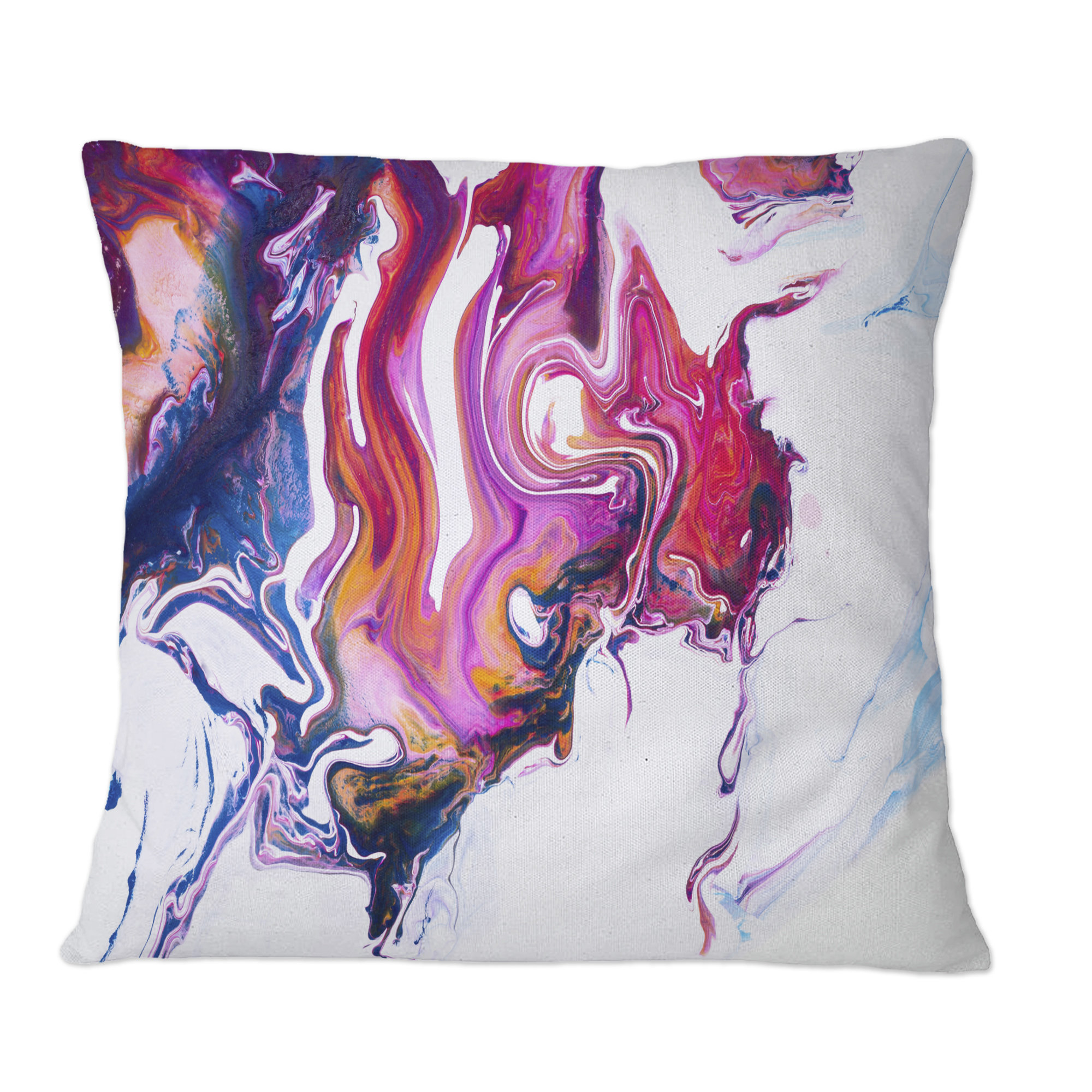 DesignArt Abstract Throw Pillow | Wayfair
