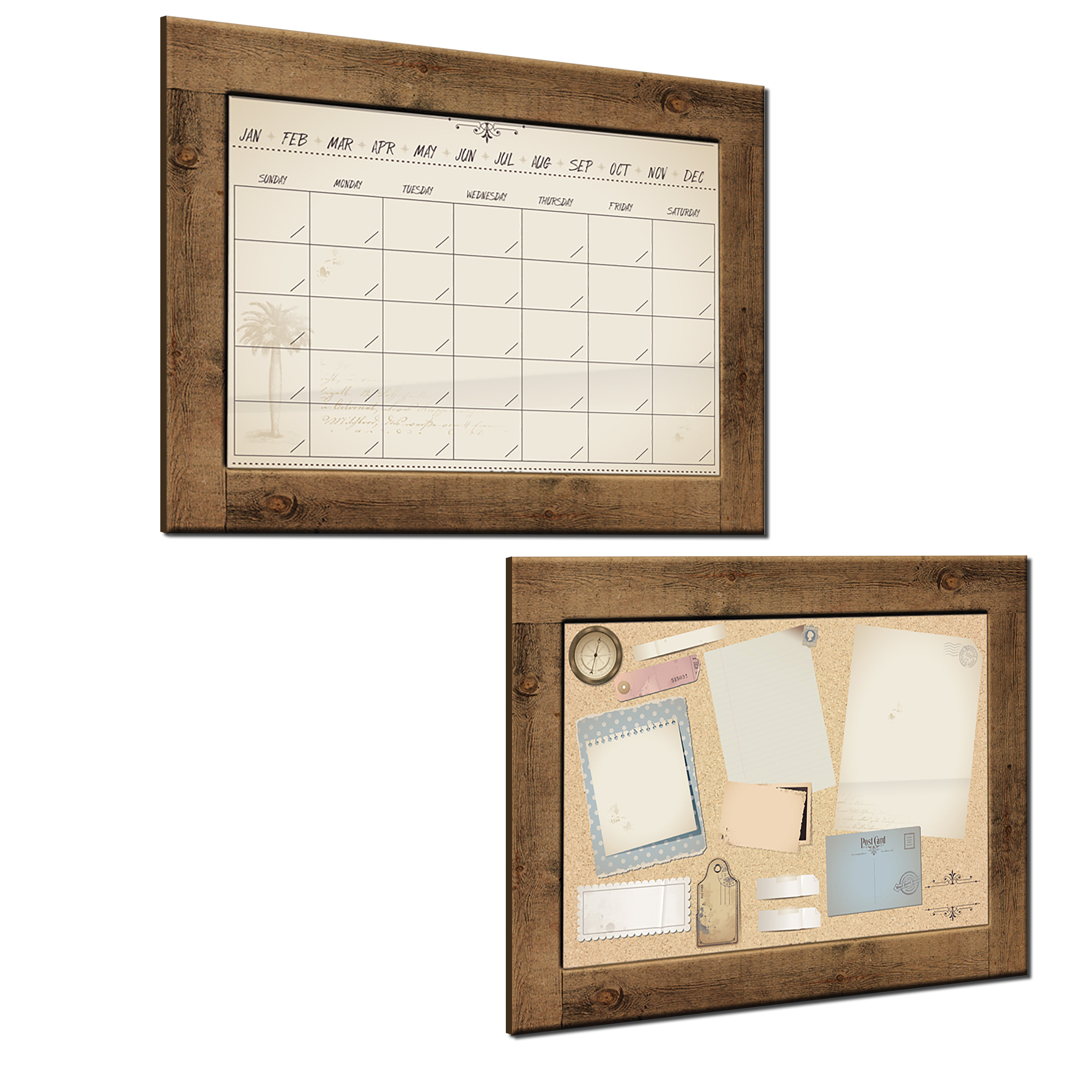 Rebrilliant 'Natural Venture' Wall Mounted Dry Erase Board | Wayfair