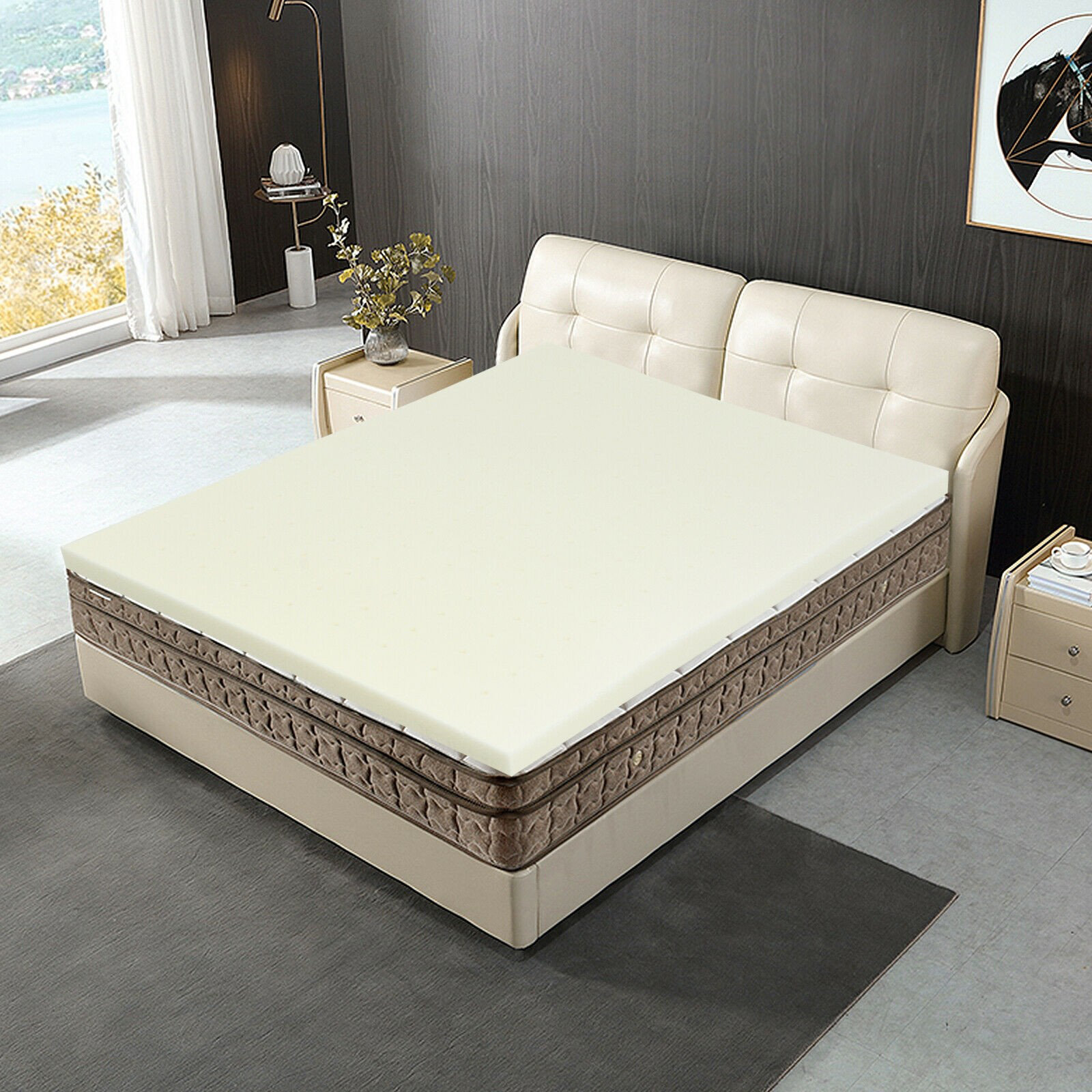 Arsuite Connor Full 3" Memory Foam Mattress Topper | Wayfair