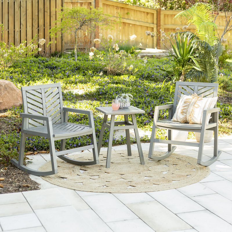 Lark Manor Harbison Outdoor Rocker Chair & Reviews | Wayfair