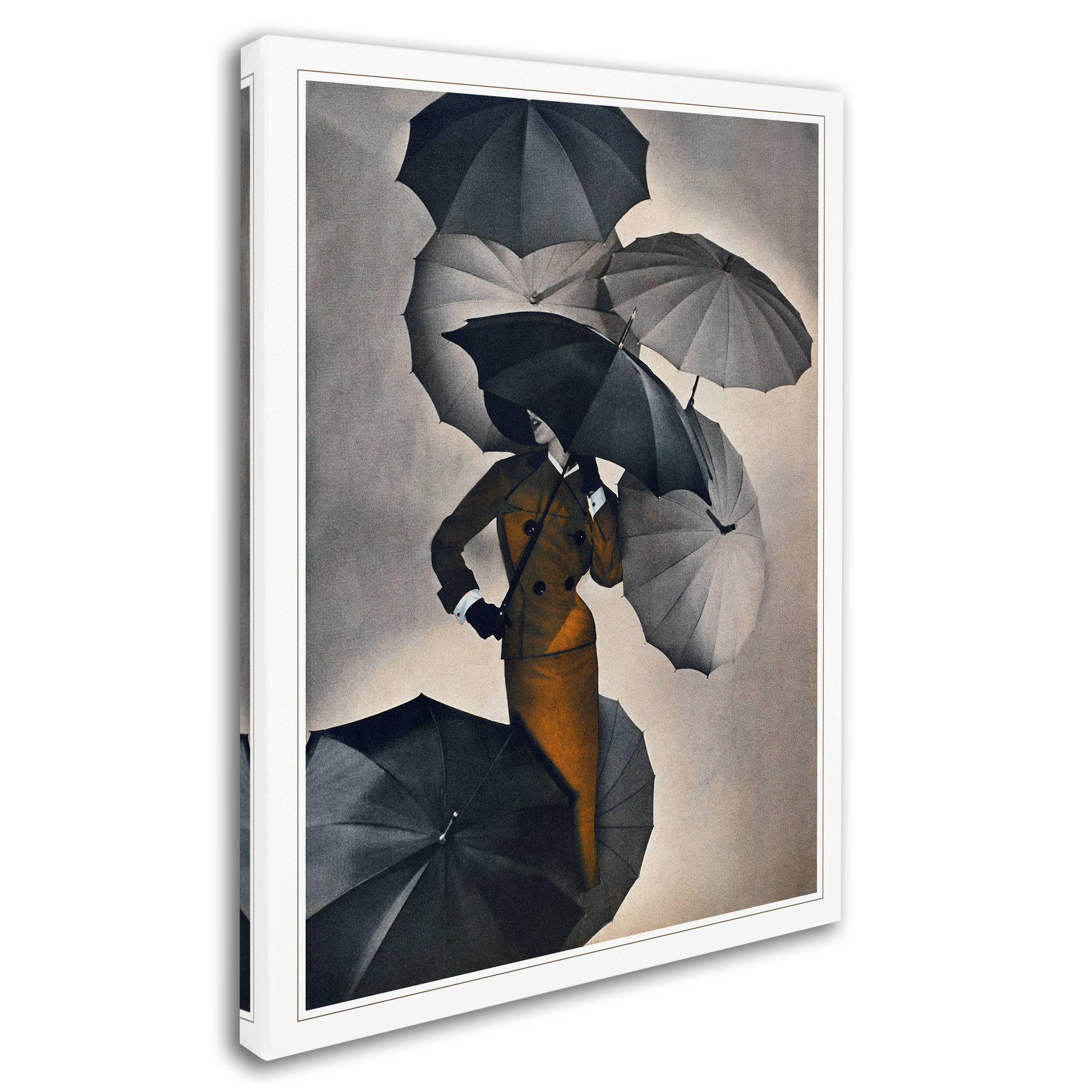 Mercer41 'Fashion Women 19' Graphic Art Print on Wrapped Canvas | Wayfair