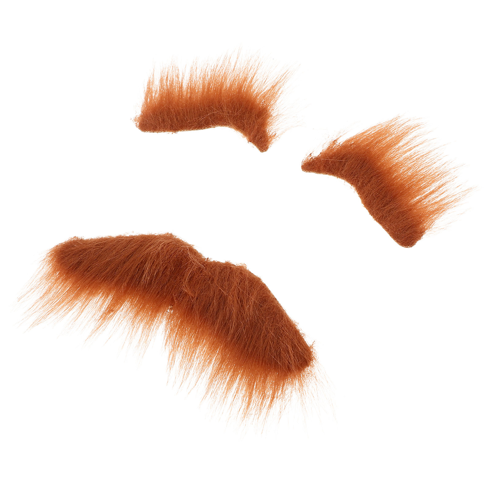 Mercer41 Self Adhesive Fake Eyebrows Beard Moustache Facial Hair, Brown ...