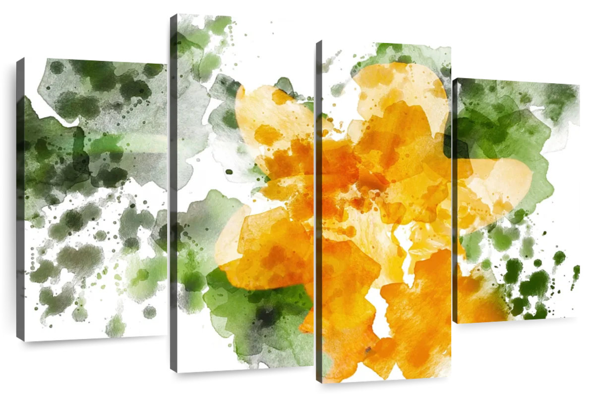 Wade Logan Avery Amber Floral - Wayfair Canada