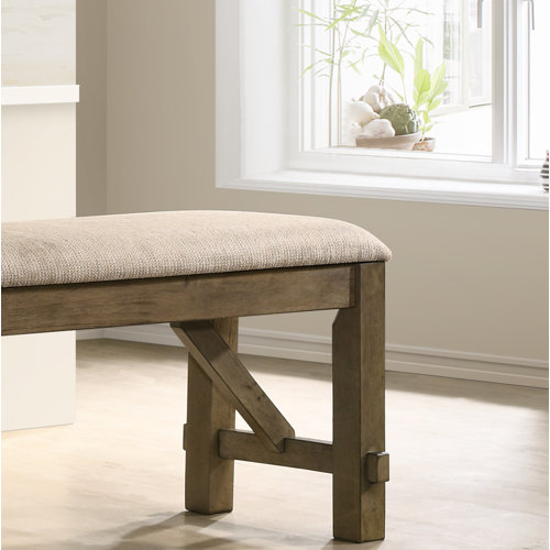 Gracie Oaks Poe Upholstered Bench & Reviews - Wayfair Canada