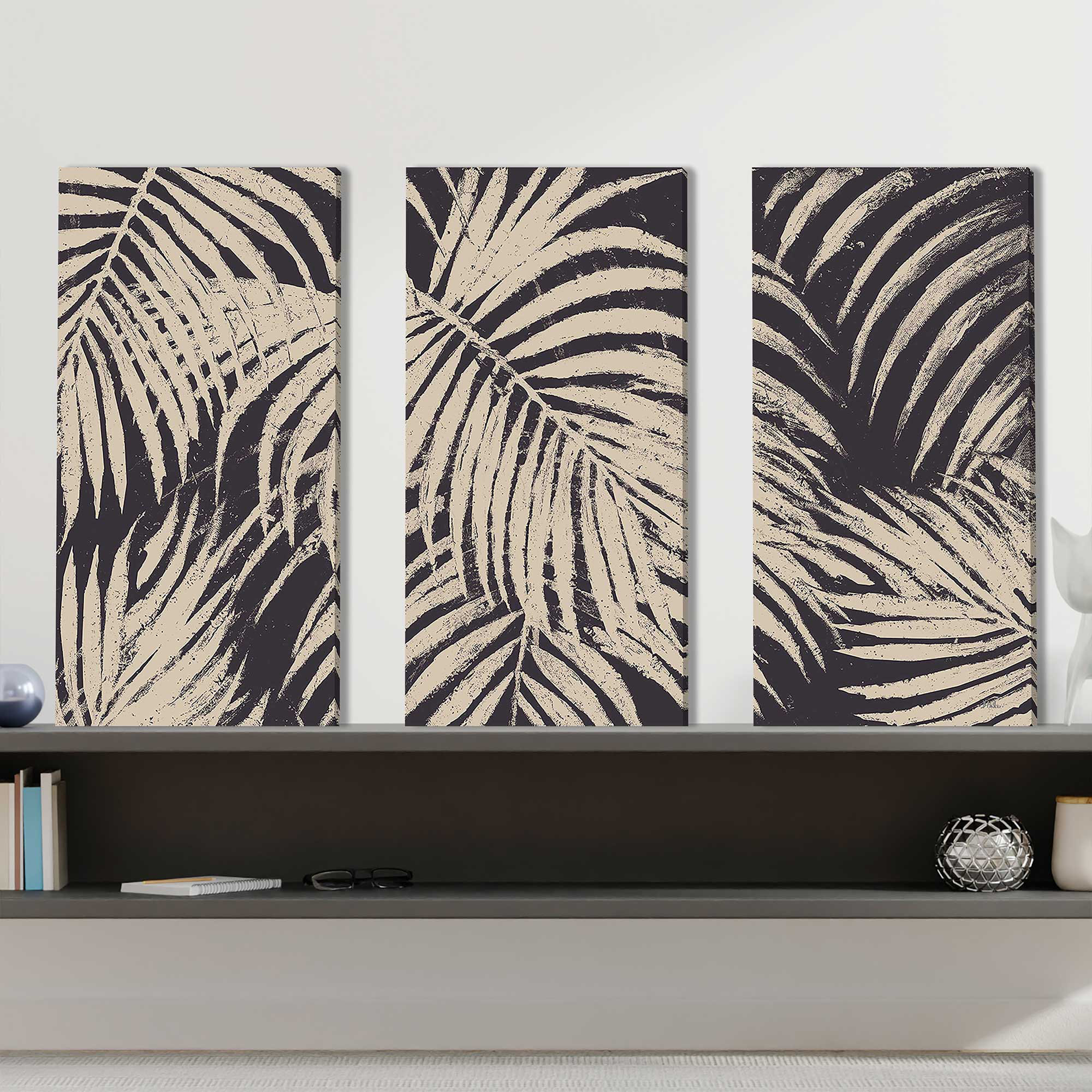 Bay Isle Home™ "Windy Beige Palmas" 3 Piece Print On Canvas - Wayfair ...