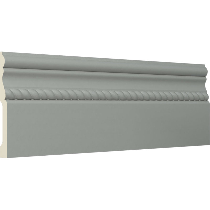 Ekena Millwork Oslo Rope Baseboard Moulding | Wayfair