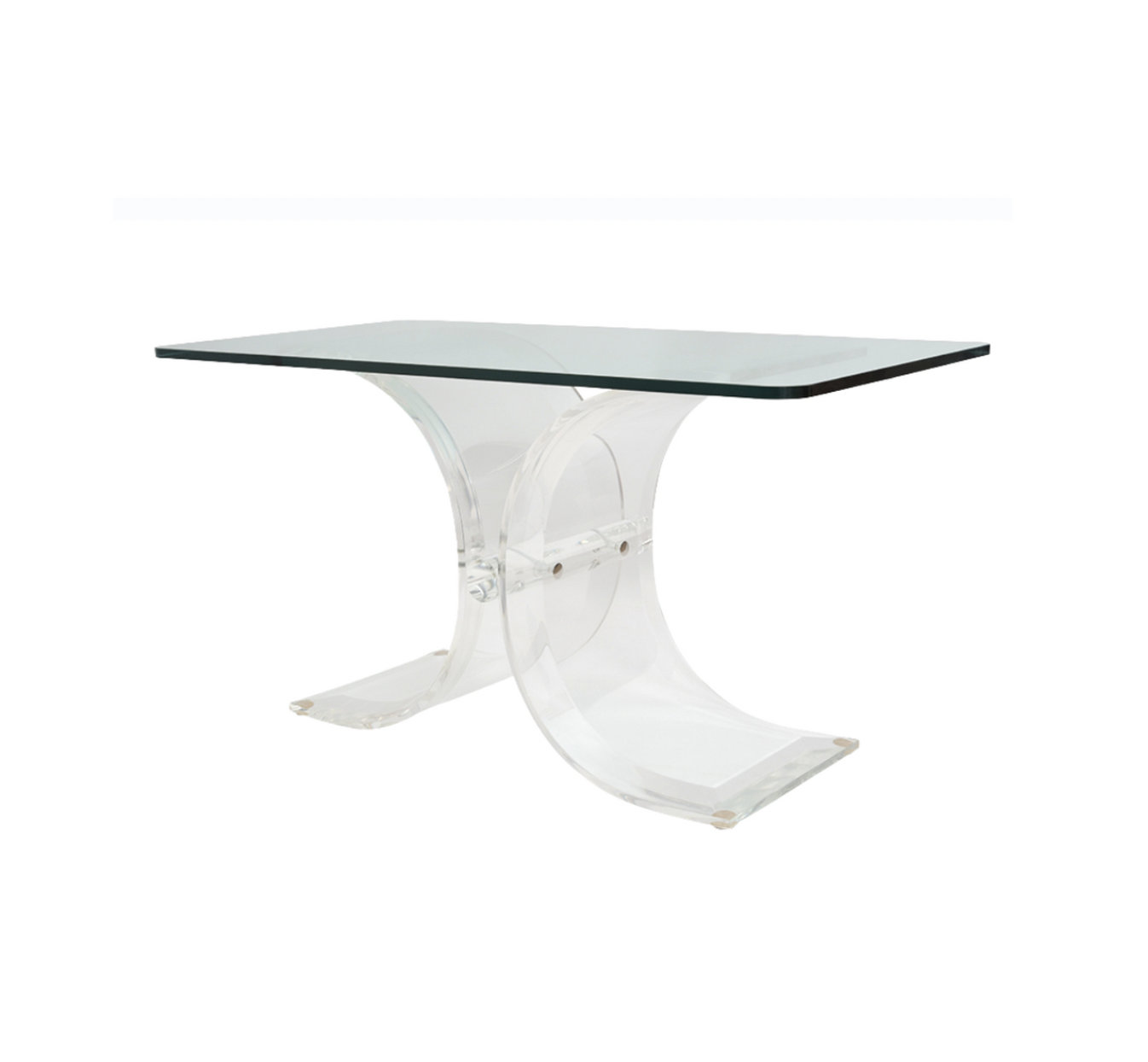 Clear Home Design 42'' Console Table | Wayfair