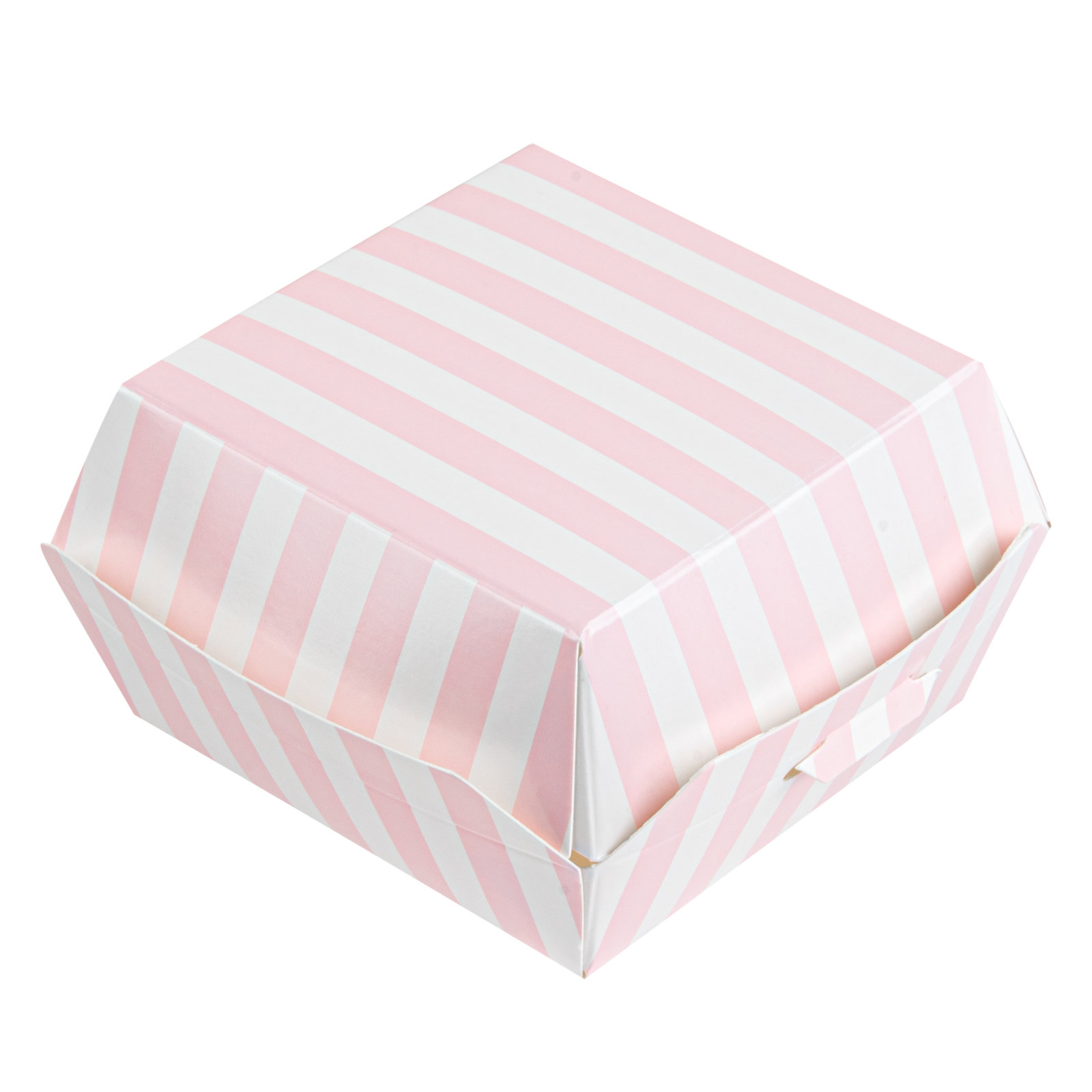 Restaurantware-2.8 x 2.8 x 2 Inch Mini Burger Boxes, 100 Clamshell Food ...
