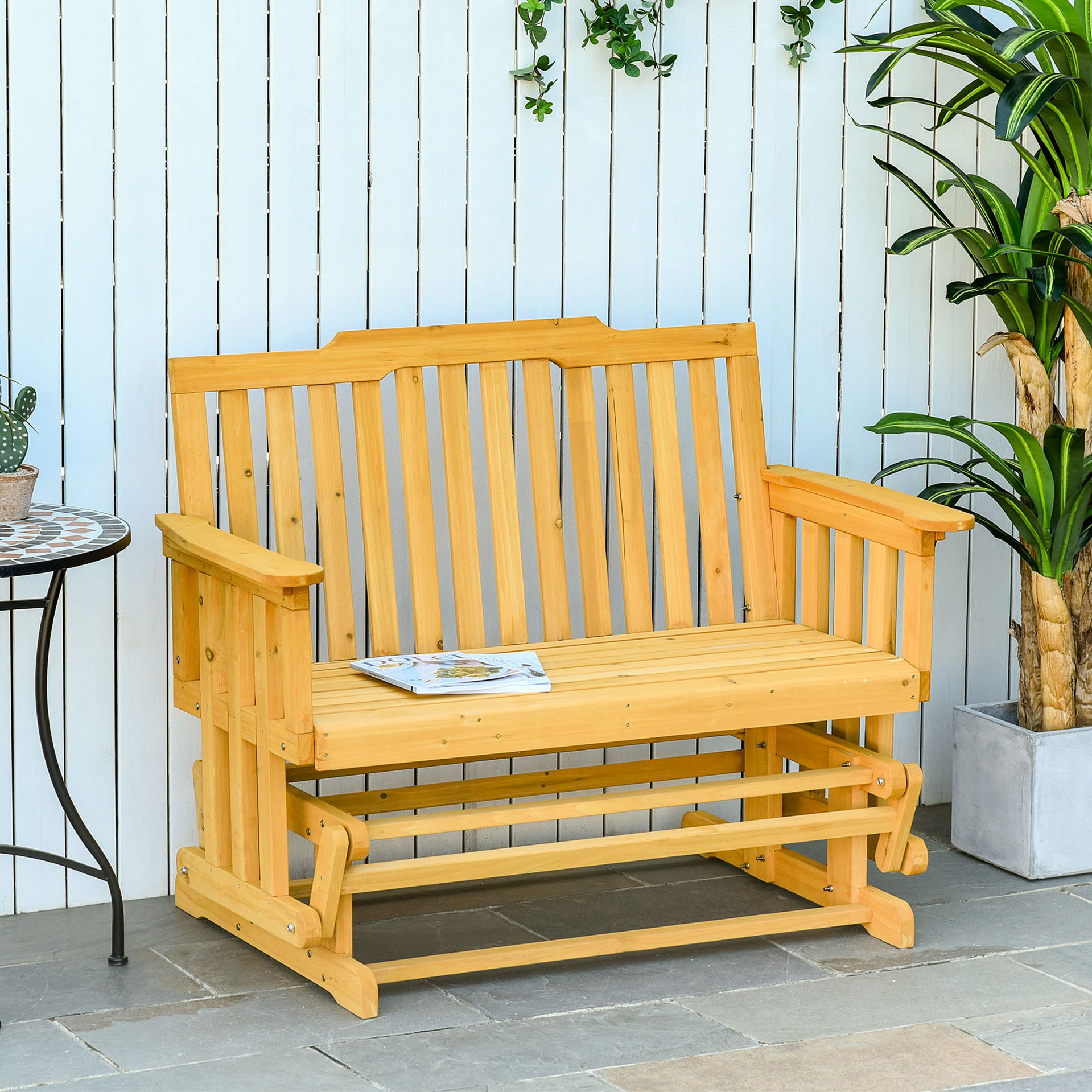 Red Barrel Studio® 2 Garden Rocker With Wide And Classic Appeal Outdoor ...