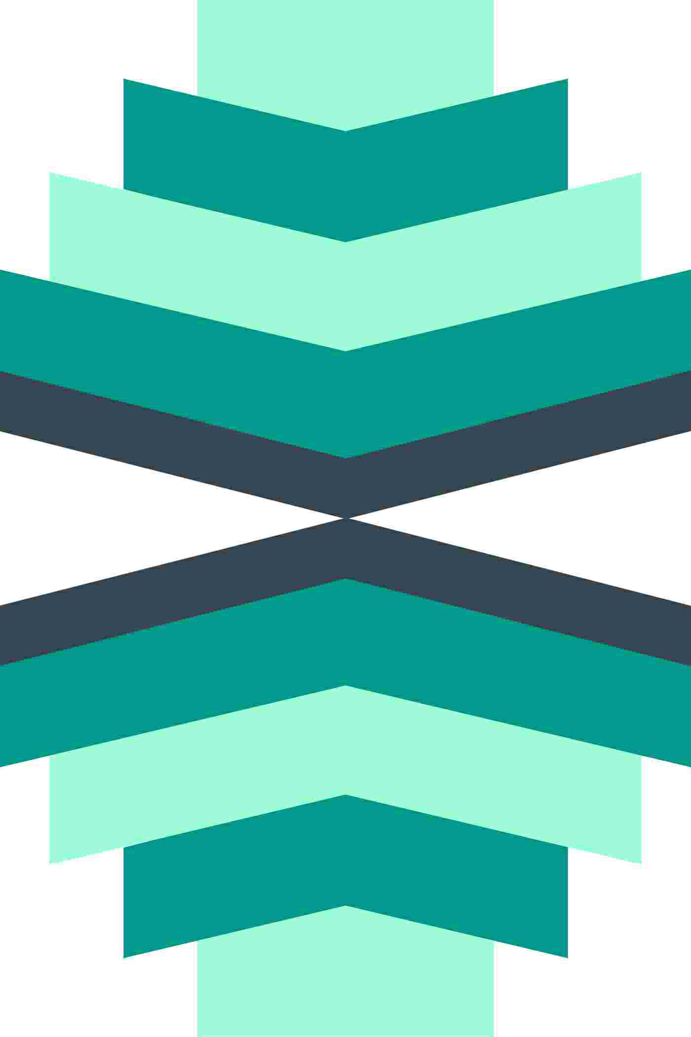 Wrought Studio Small Aqua Chevron - Wayfair Canada