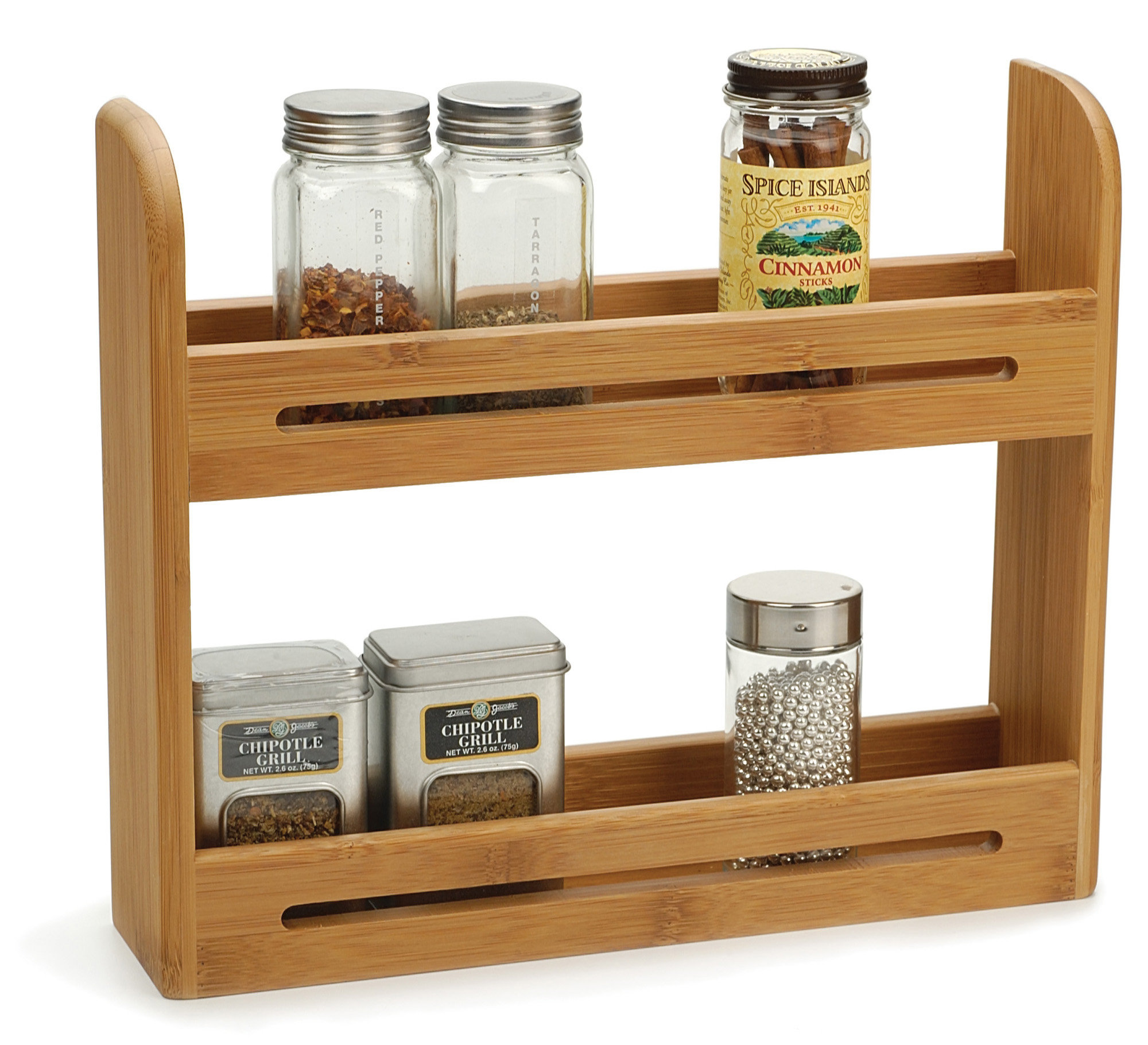 RSVP International Bamboo Spice Rack & Reviews | Wayfair