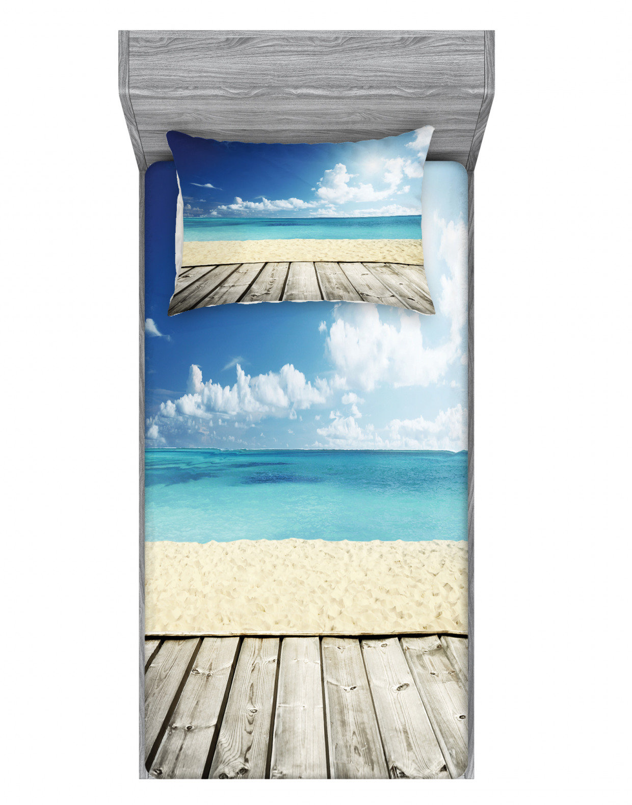 Ambesonne Landscape Sheet Set | Wayfair