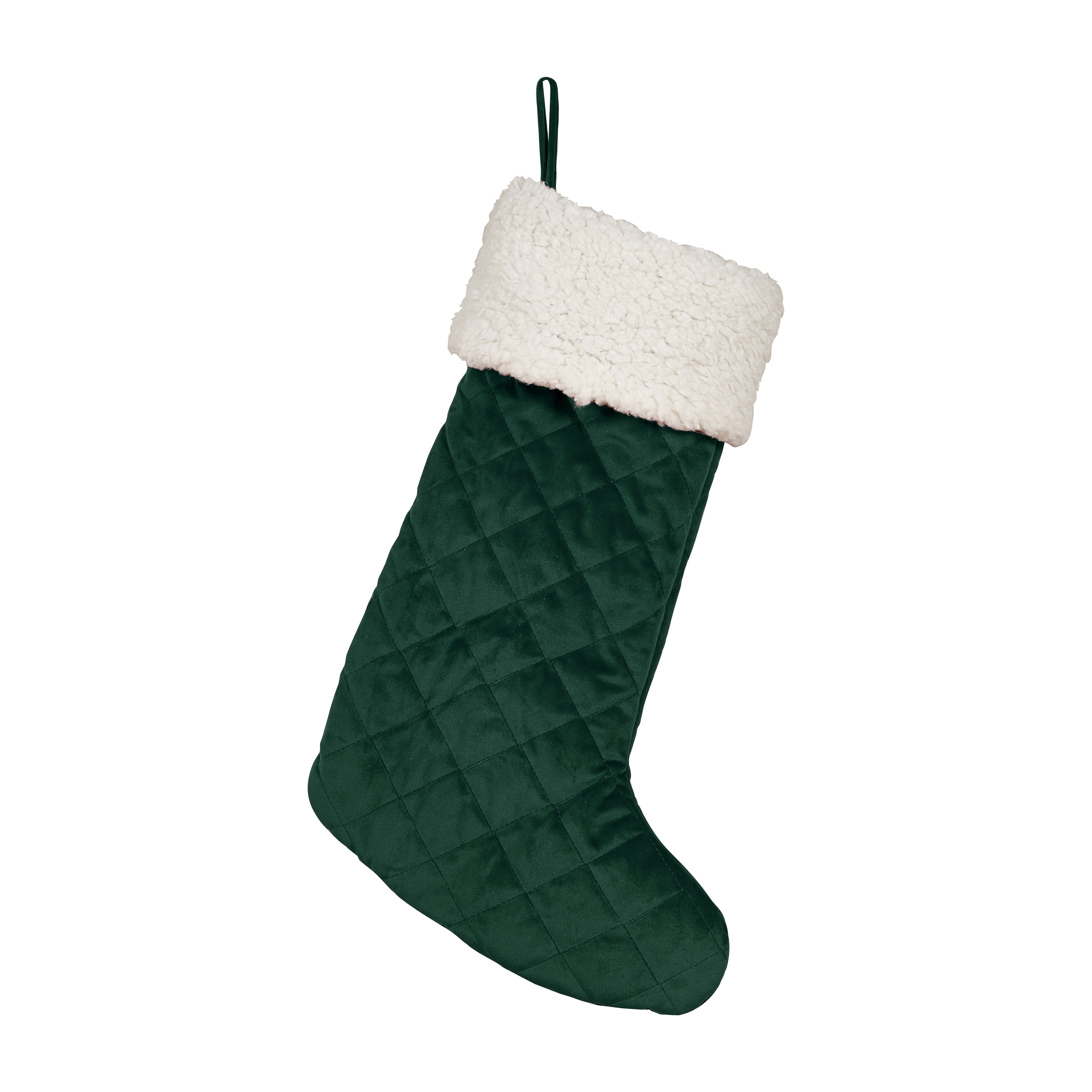 Five Queens Court Cozy Stocking Quilted Christmas Stocking | Wayfair