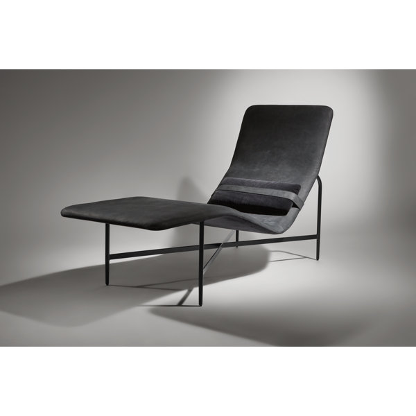 Leather Chaise Lounge Chairs You'll Love | Wayfair