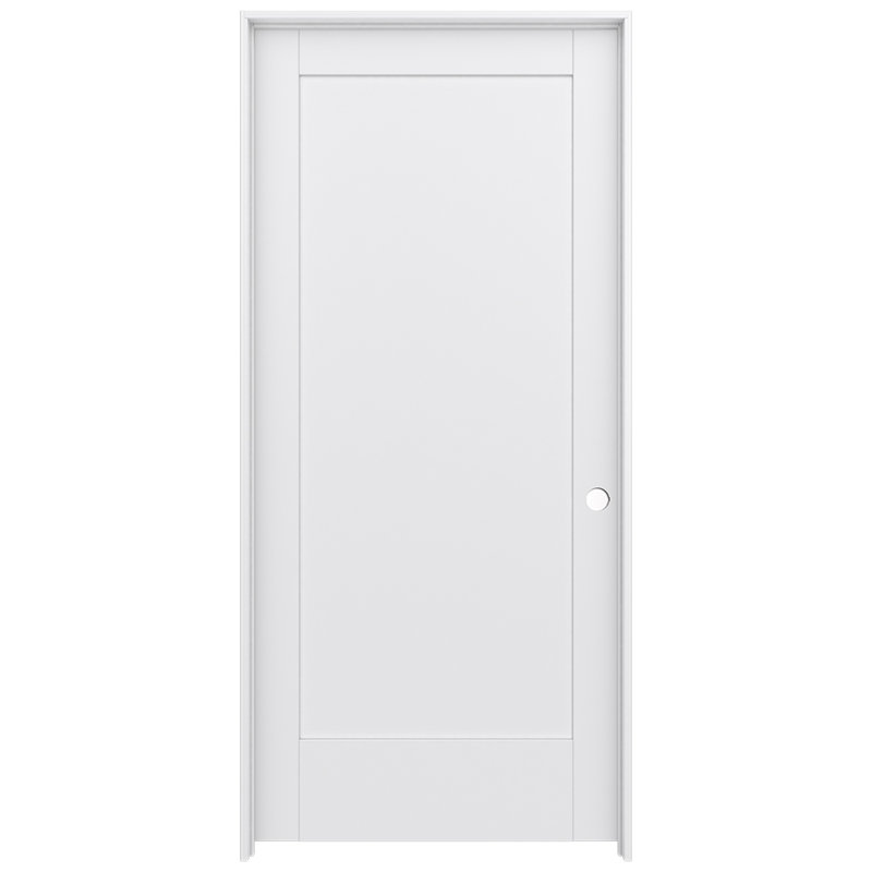 JELD-WEN MODA 1-Panel Solid Core Primed Prehung Interior Door | Wayfair