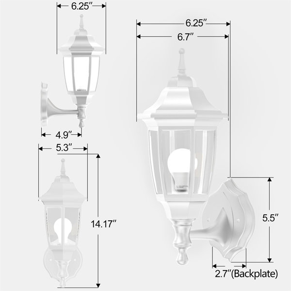 Alcott Hill® Calvey LED Wall Light | Wayfair