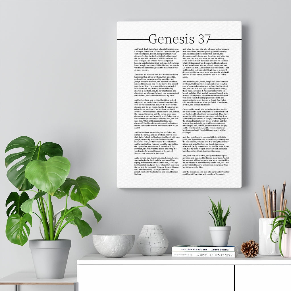 Trinx Joseph and the Coat of Many Colours Genesis 37 Christian Wall Art ...