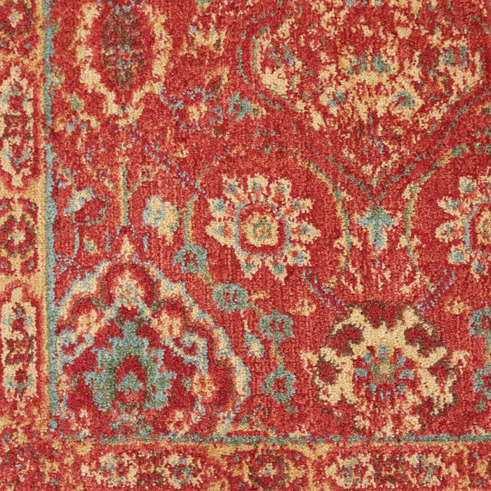 Bungalow Rose Lowndes Brick Red Rug & Reviews | Wayfair