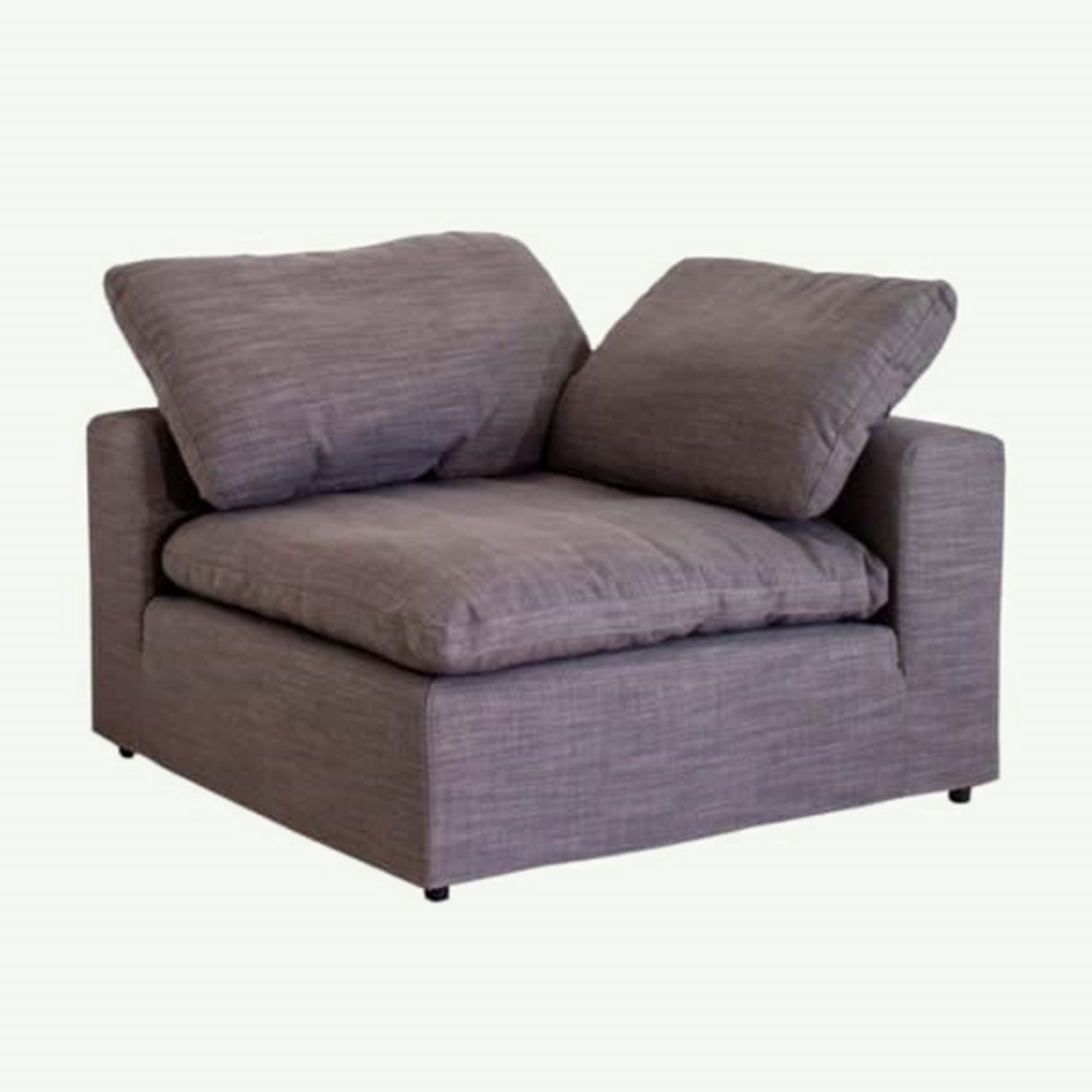 Latitude Run® Living Room Modular Corner Wedge Sofa, 1 Pc Fabric ...