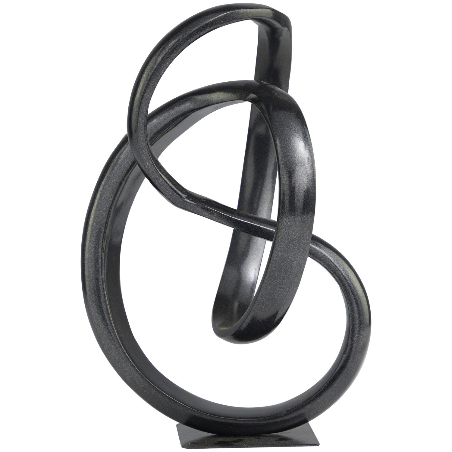 Mercer41 Lakietha Aluminum Metal Abstract Decorative Sculpture ...