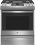 GE Appliances 30" 5.6 cu. ft. Slide-In Gas Range with No Preheat Air ...