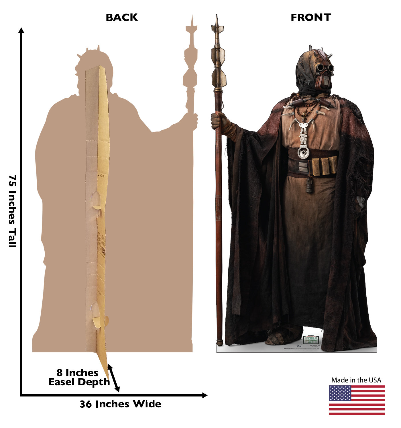Advanced Graphics Tusken Chieftan (lucas/disney+ The Book Of Boba Fett ...
