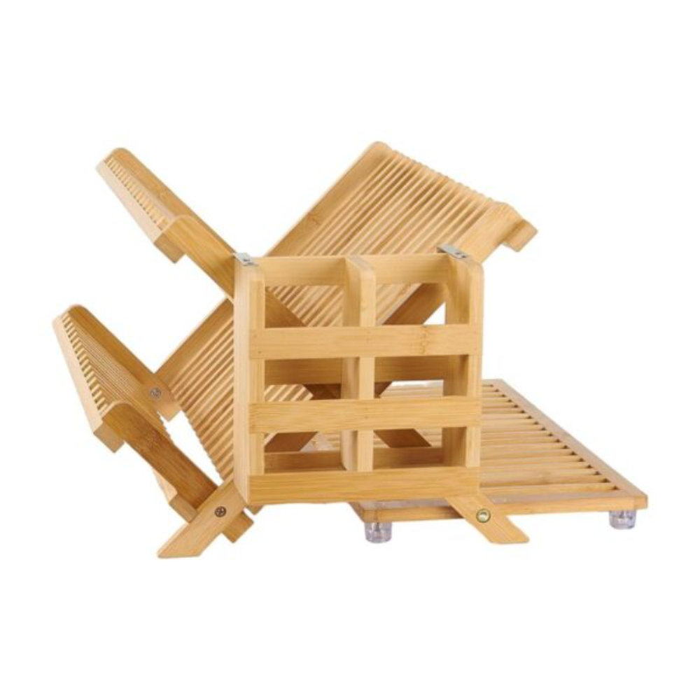 Flexy Infotech Bamboo Dish Rack | Wayfair
