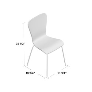 Ivy Bronx Deantrei Stacking Side Chair & Reviews | Wayfair