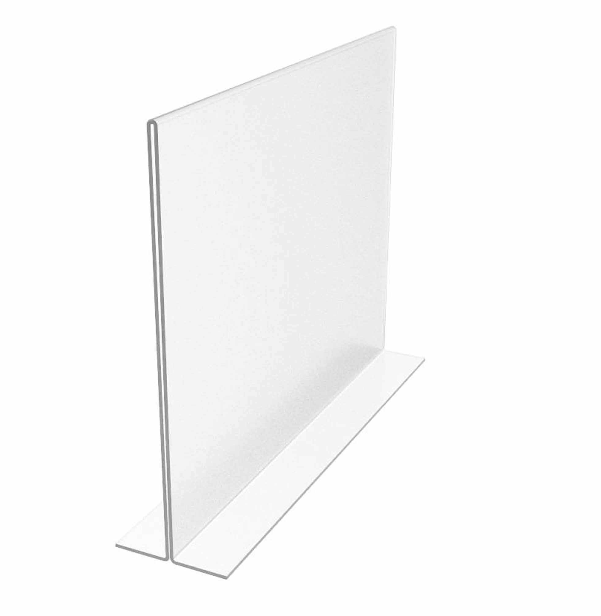 FixtureDisplays Sign Holder for Tabletops Horizontal Table Tent Frame ...