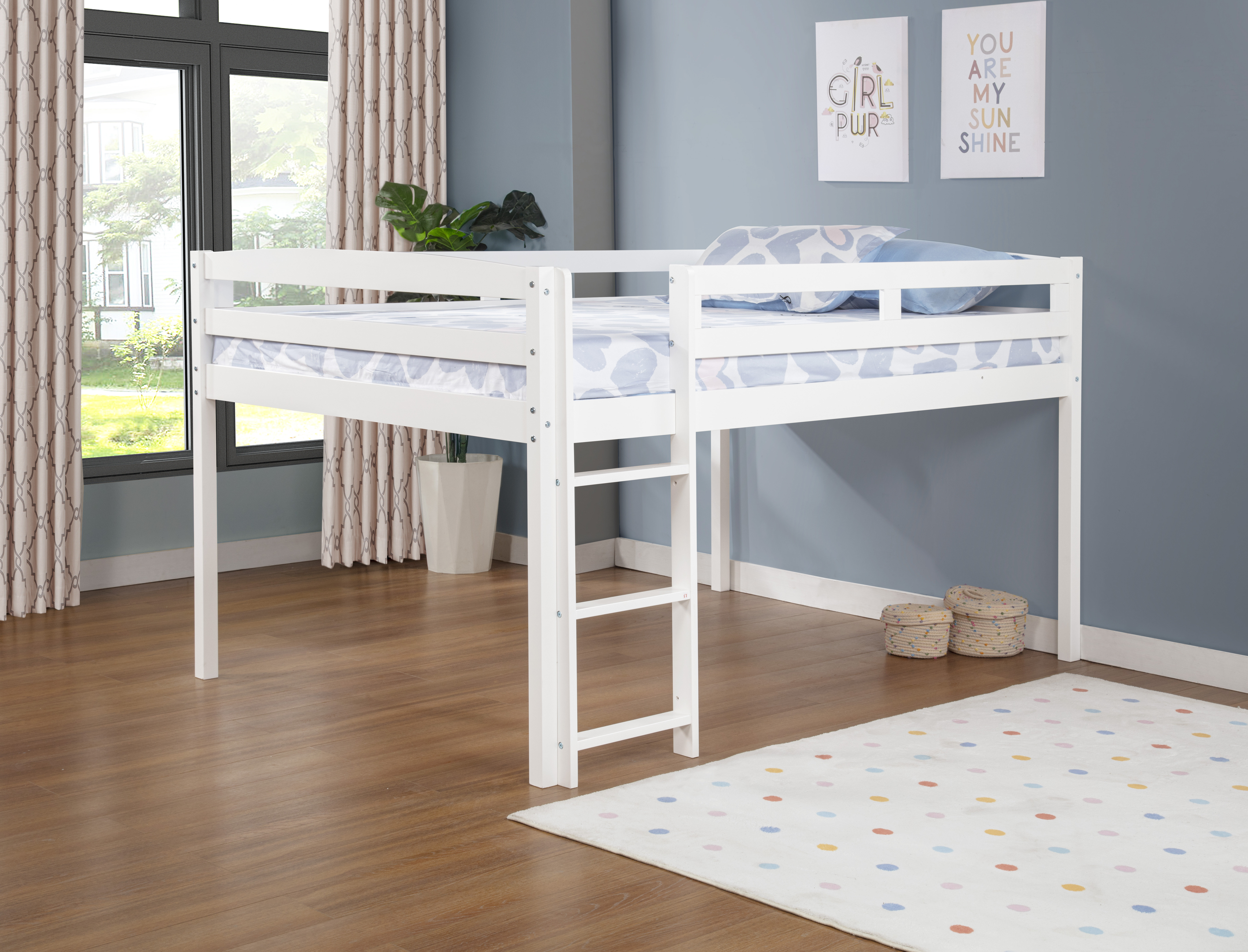 Isabelle & Max™ Alique Solid Wood Loft Bed by Mack & Milo & Reviews ...