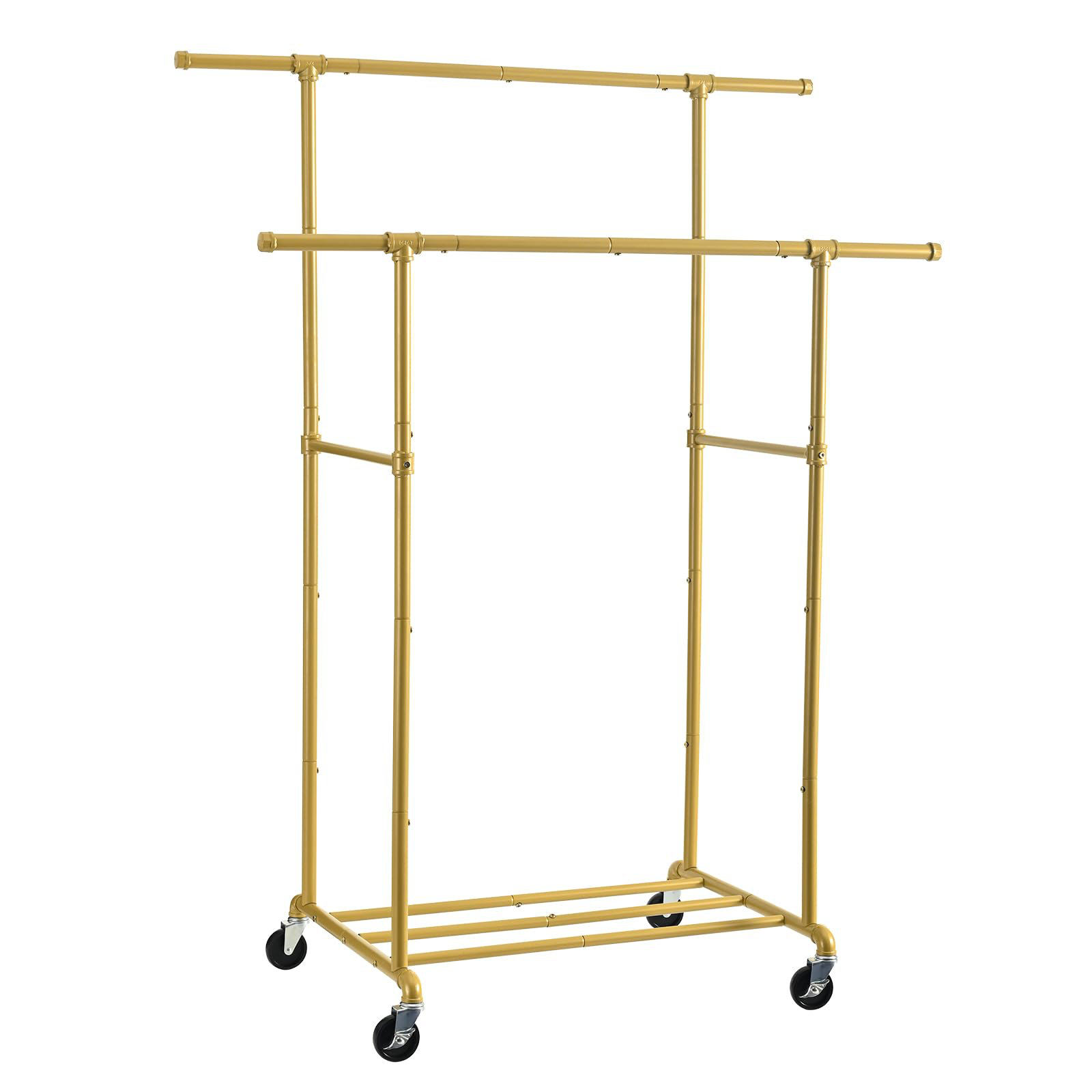 Williston Forge Oshiro Metal Rolling Clothes Rack | Wayfair