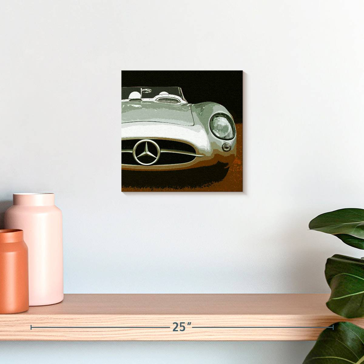 Ebern Designs Mehar Silver On Brown | Wayfair