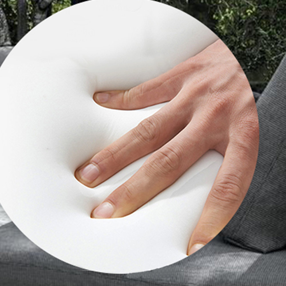 Elegant Home Furnishings.s Aluminum Frame Patio Sofa Set 3 - Person ...